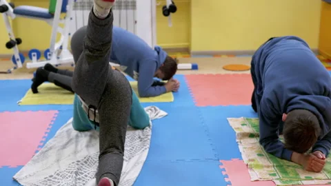 Children Physical Therapy Stock Videos – Royalty-Free HD & 4K Videos