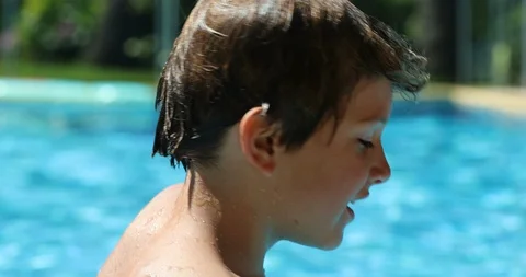 Children Diving Swimming Pool Stock Footage ~ Royalty Free Stock Videos ...