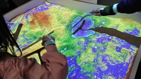 Children playing sand. Texture of sand g... | Stock Video | Pond5