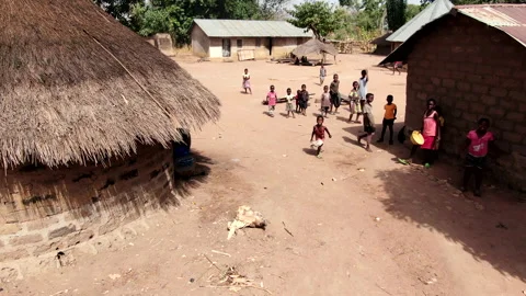 Children in a rural farming community in... | Stock Video | Pond5