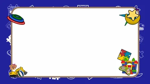 Children Theme Frame Banner Animation V... | Stock Video | Pond5
