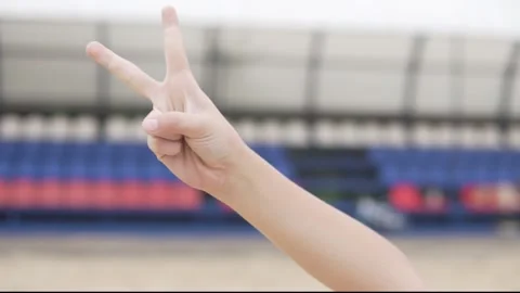 Kids Hand Gesture Stock Footage ~ Royalty Free Stock Videos | Pond5