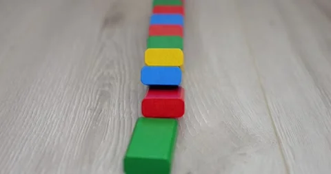 Construction Blocks Fall Stock Footage ~ Royalty Free Stock Videos | Pond5