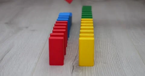 Construction Blocks Fall Stock Footage ~ Royalty Free Stock Videos | Pond5