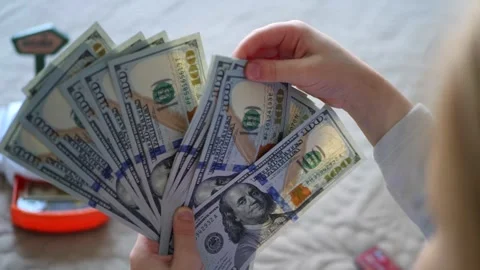 A child's hands carefully handle play mo... | Stock Video | Pond5