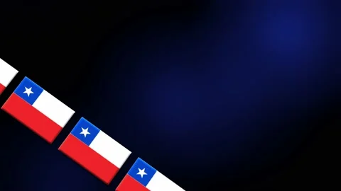 Chile Flag Animated Background 3d Animat... | Stock Video | Pond5