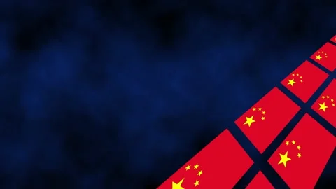 China Flag Animated Background 3d, Motio... | Stock Video | Pond5