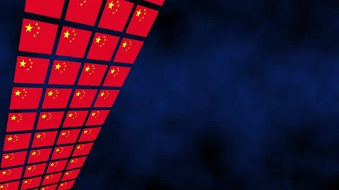 China Flag Animated Background 3d, Motio... | Stock Video | Pond5