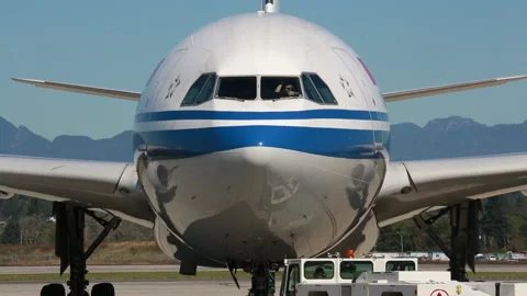 Airplane Nose Stock Footage ~ Royalty Free Stock Videos | Pond5