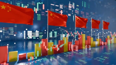 China Stock market graph and chart for i... | Stock Video | Pond5