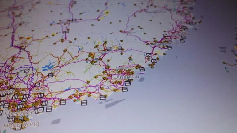 China Map Vector Stock Videos – Royalty-Free HD & 4K Videos