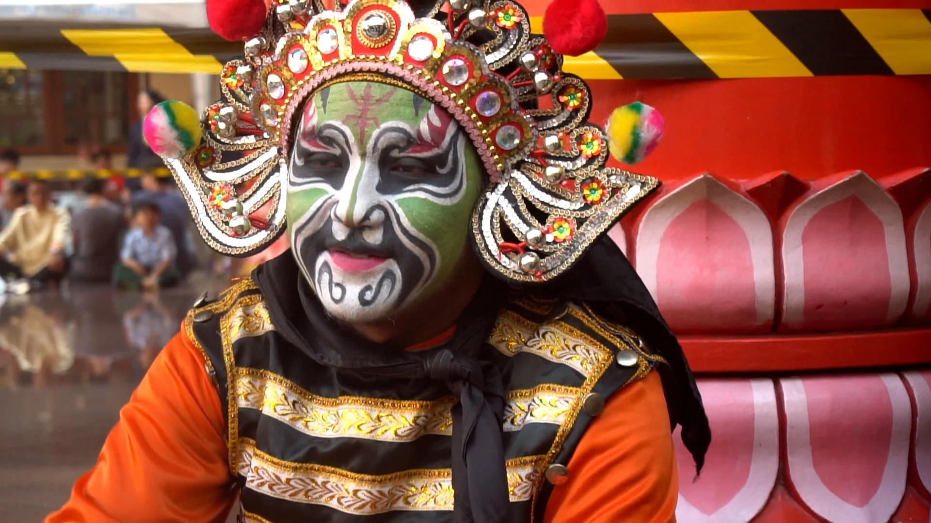 Colorful Acting Faces