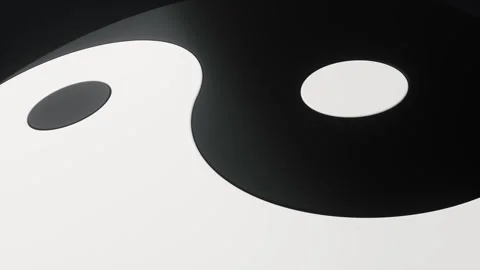 Chinese ancient taiji yin-yang pattern s... | Stock Video | Pond5