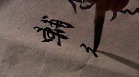 Calligraphy Stock Video Footage | Royalty Free Calligraphy Videos | Pond5