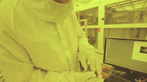 Chinese laboratory technician opens box ... | Stock Video | Pond5