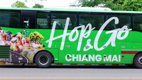 Chinese-made Tourist Buses on 28 May 202... | Stock Video | Pond5