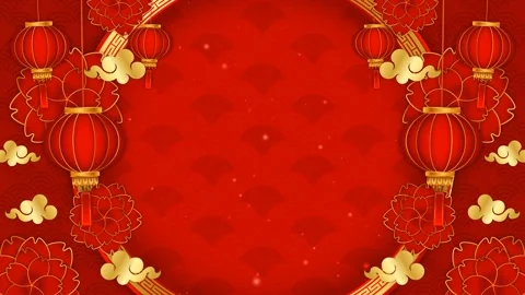 Chinese New Year Animation Background | Stock Video | Pond5