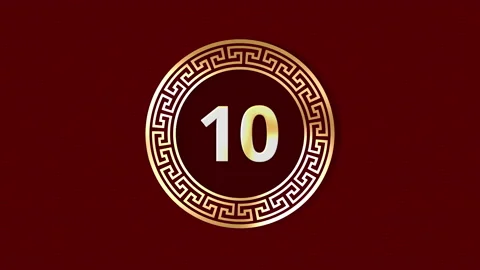 Chinese new year countdown timer with ti... | Stock Video | Pond5