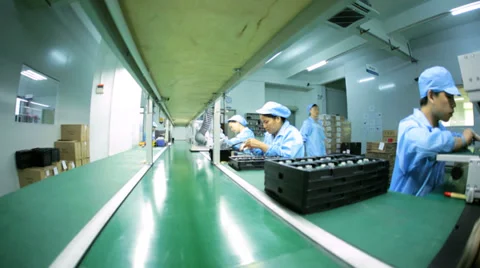 Chinese Factory Worker Stock Footage ~ Royalty Free Stock Videos | Pond5