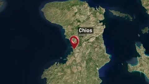 Greek Island Map Stock Video Footage | Royalty Free Greek Island Map ...