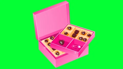 Chocolate Box Cartoon Stock Footage ~ Royalty Free Stock Videos | Pond5