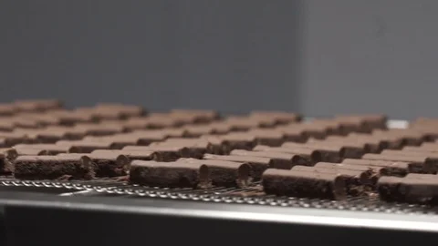 Chocolate candy bars production - food i... | Stock Video | Pond5