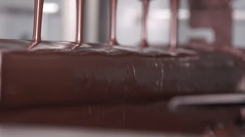 Chocolate candy bars production - food i... | Stock Video | Pond5