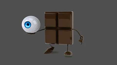 Chocolate - Digital animation | Stock Video | Pond5