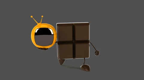 Chocolate - Digital animation | Stock Video | Pond5