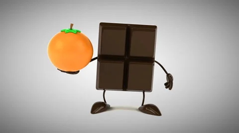 Chocolate - Digital animation | Stock Video | Pond5