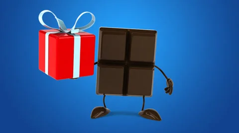 Chocolate - Digital animation | Stock Video | Pond5