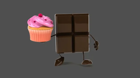 Chocolate - Digital animation | Stock Video | Pond5