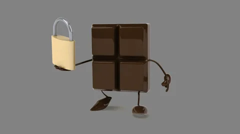 Chocolate - Digital animation | Stock Video | Pond5