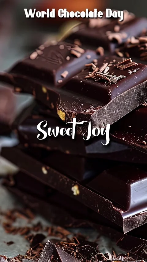 Chocolate Title Quote In Cursive Typogra... | Stock Video | Pond5