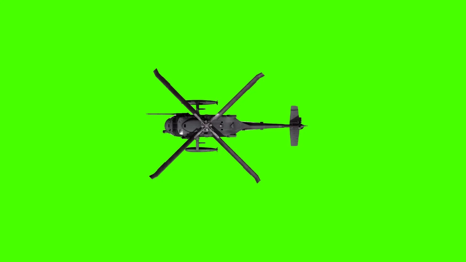Helicopter Sprite Top Perspective