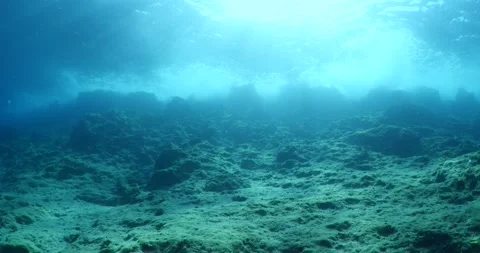 choppy water wavy sea underwater makes f... | Stock Video | Pond5