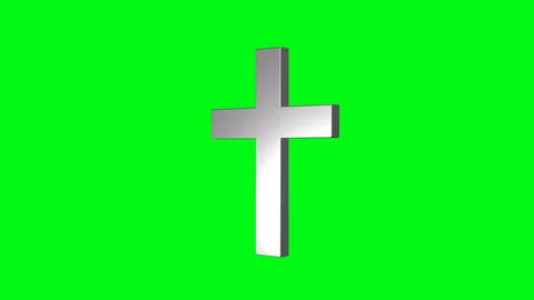 christian cross silver shine y2k trend l... | Stock Video | Pond5