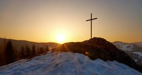 Christian Cross Sunrise Stock Videos – Royalty-Free HD & 4K Videos | Pond5