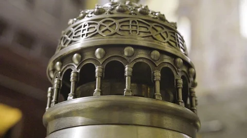 Christian orthodox tabernacle inside the... | Stock Video | Pond5