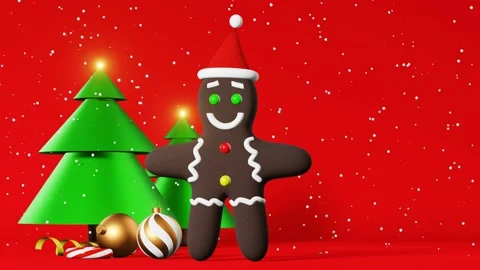 Gingerbread Man Falling Stock Videos – Royalty-Free HD & 4K Videos | Pond5