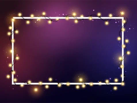 String Of Lights Border