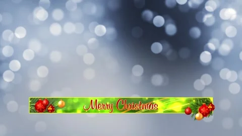 Christmas Lowerthirds V2 ~ After Effects Template #255219480