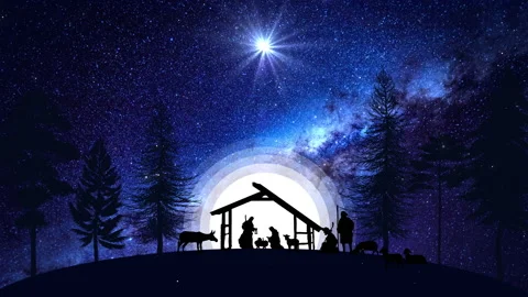 Christmas Nativity Scene animation with ... | Stock Video | Pond5
