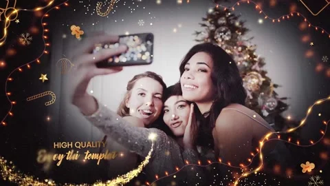 After Effects: Christmas Photos Slideshow for After Effects #255266752