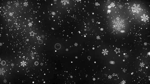 Christmas snow transition. Snow falling ... | Stock Video | Pond5