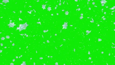 Christmas Snowflakes Alpha Matte Transpa... | Stock Video | Pond5