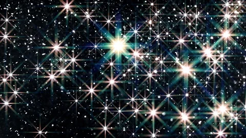 Christmas Stars Loop Background | Stock Video | Pond5