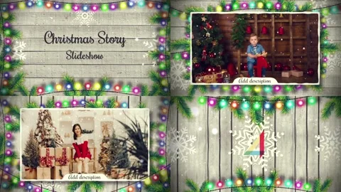 Christmas Story Slideshow ~ After Effects #223025376