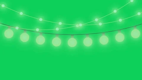 String Lights Green Screen Stock Videos – Royalty-Free HD & 4K Videos ...