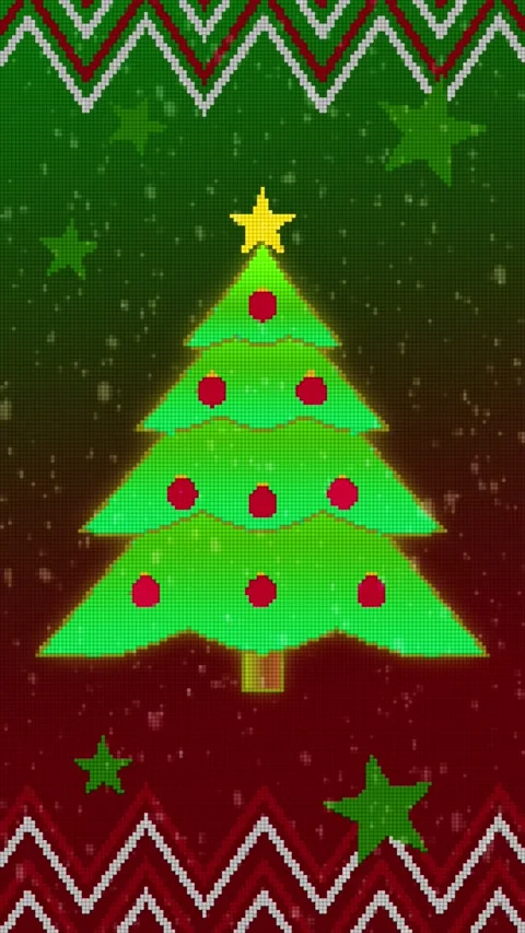 Christmas Pixel Art Stock Videos – Royalty-Free HD & 4K Videos | Pond5